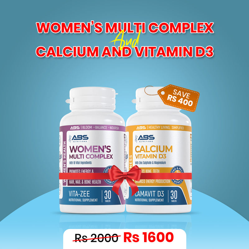 Women's Multi Complex & Calcium Vitamin D3 Combo – absnutritions